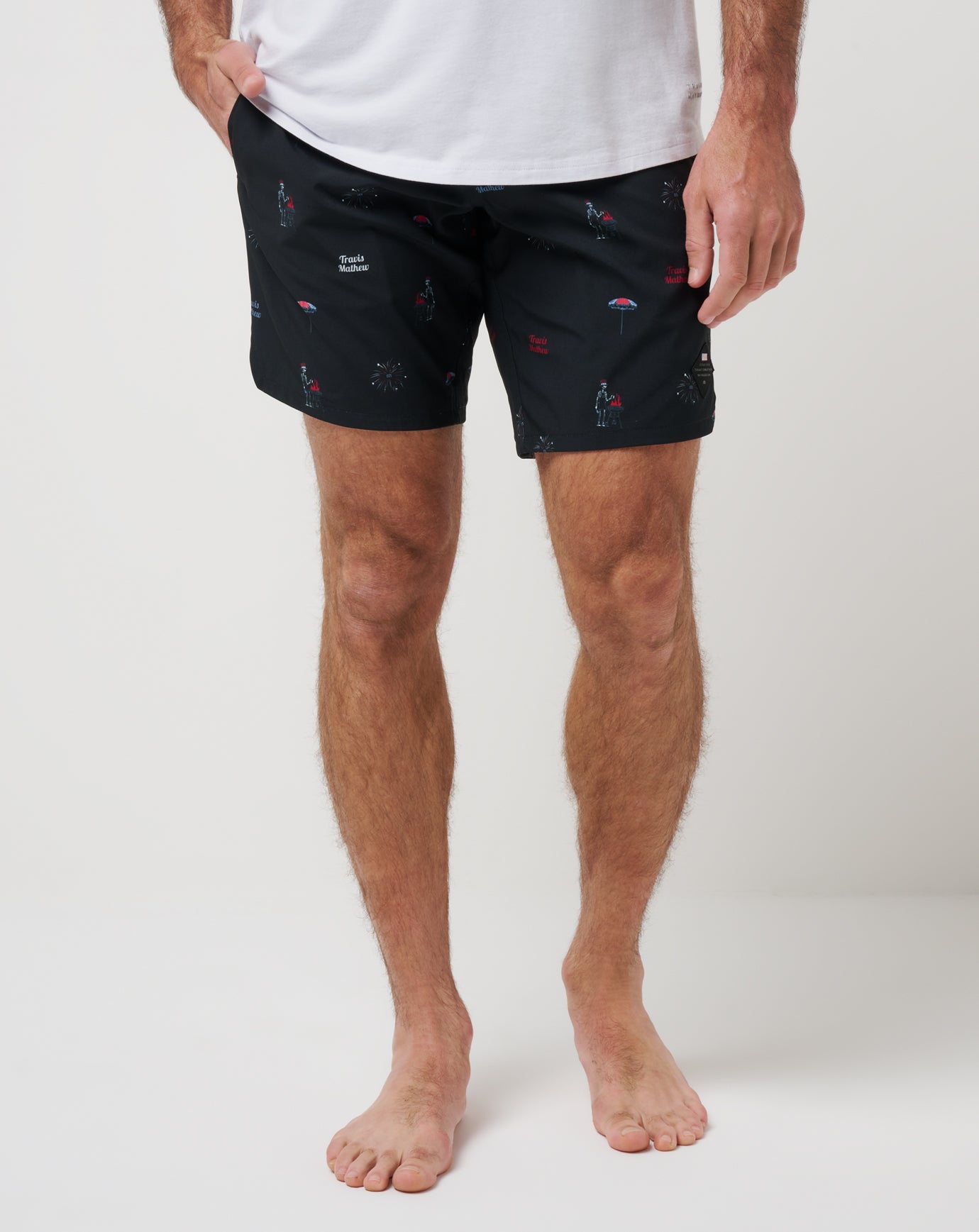 Red White And Booyah Boardshort & TravisMathew